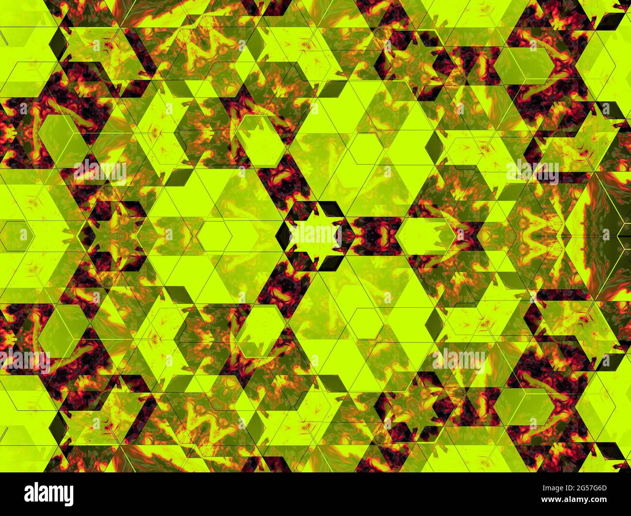 Illustration of an abstract background with bright red, black and ...