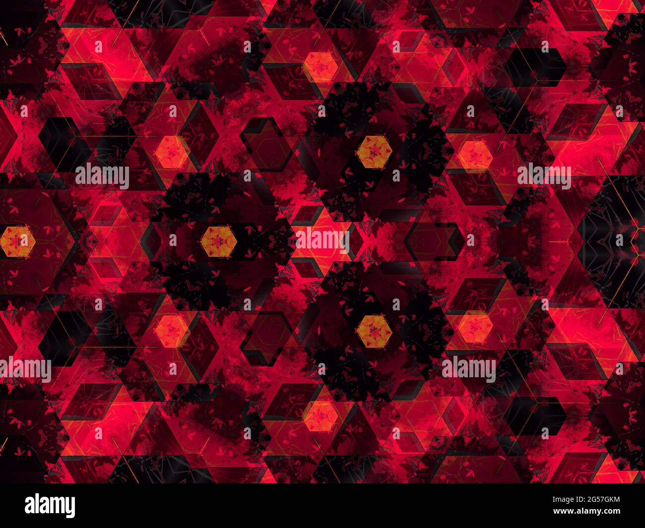 Illustration of an abstract background with dark red and black patterns ...