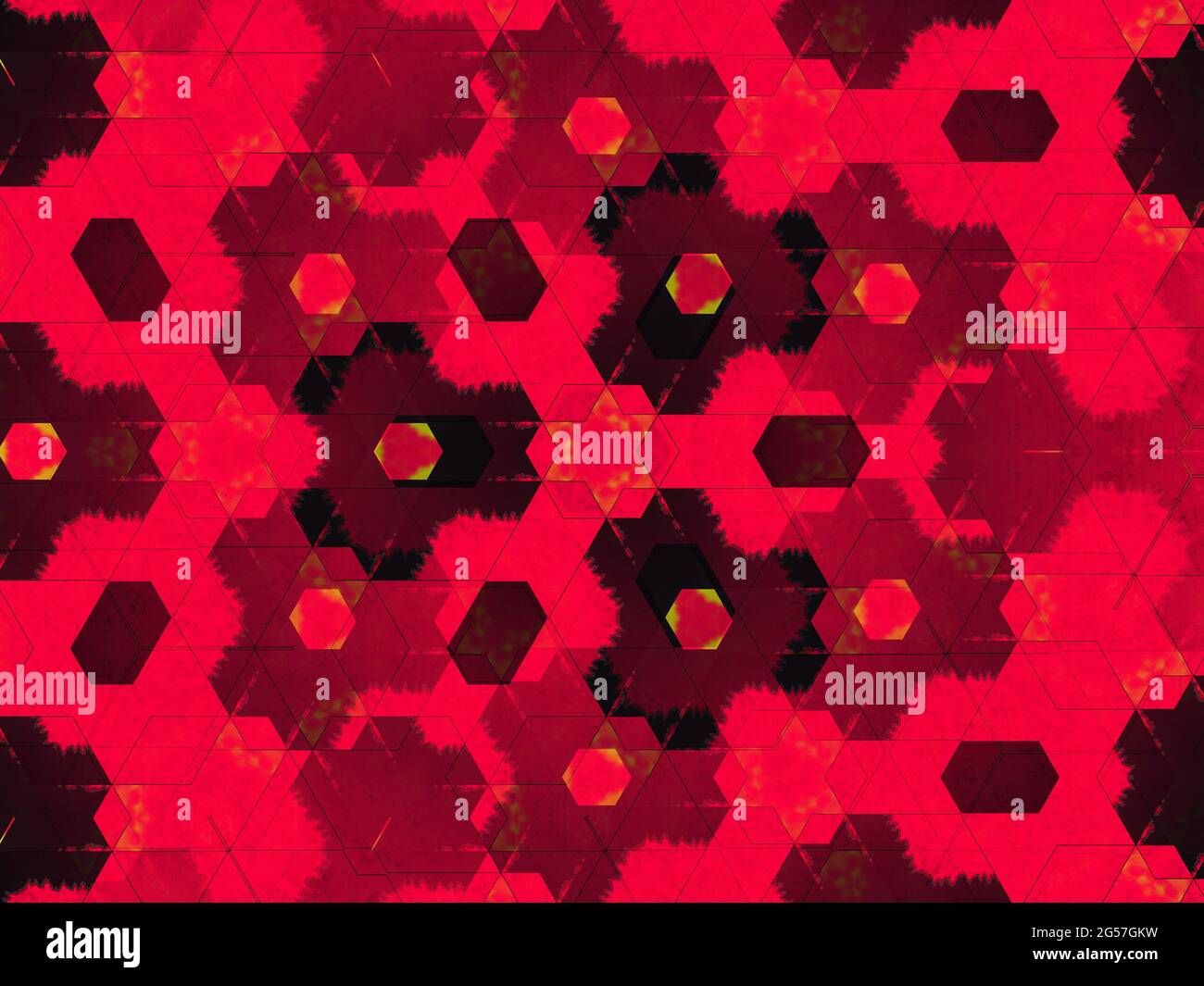 Illustration of an abstract background with dark red and black patterns ...