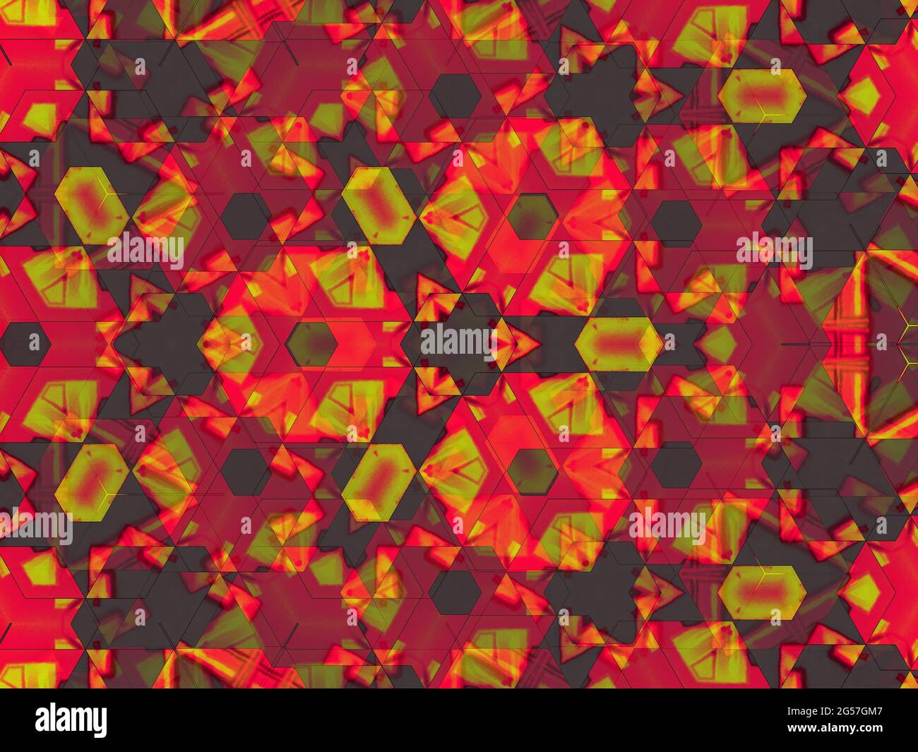 Illustration of an abstract background with dark red, black, and yellow ...