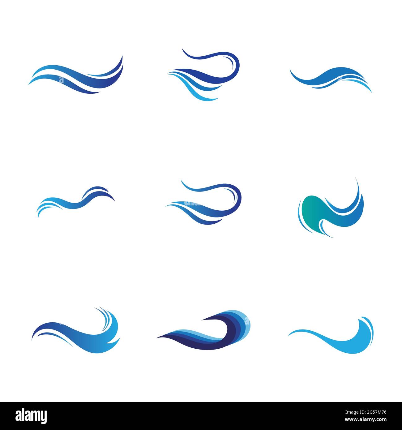 Blue Wave Clip Art