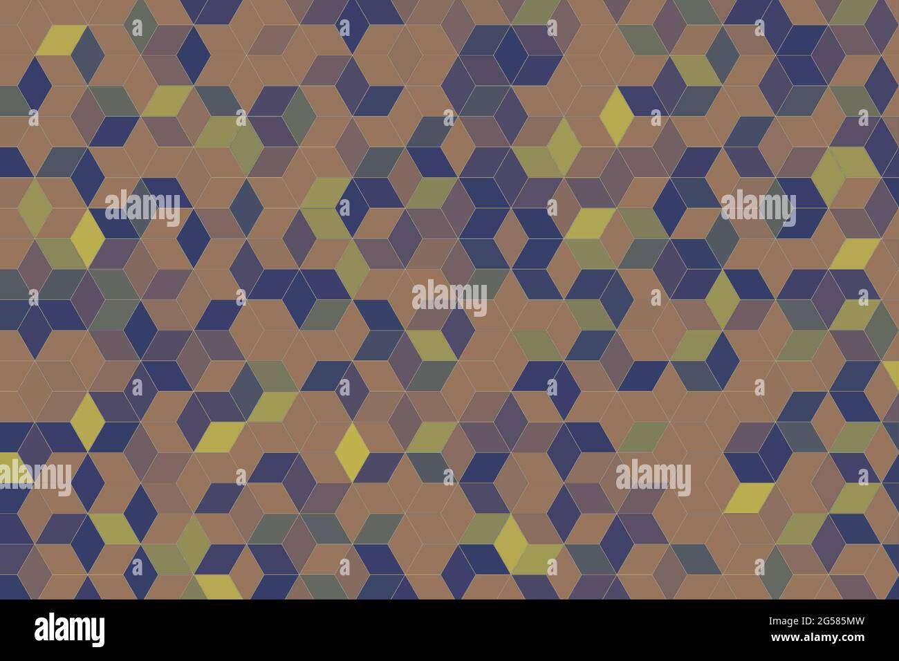 Abstract background with beige and blue geometric patterns Stock Photo ...