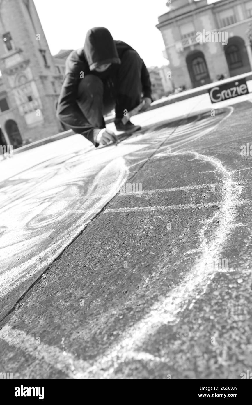 Draw a picture Black and White Stock Photos & Images - Alamy