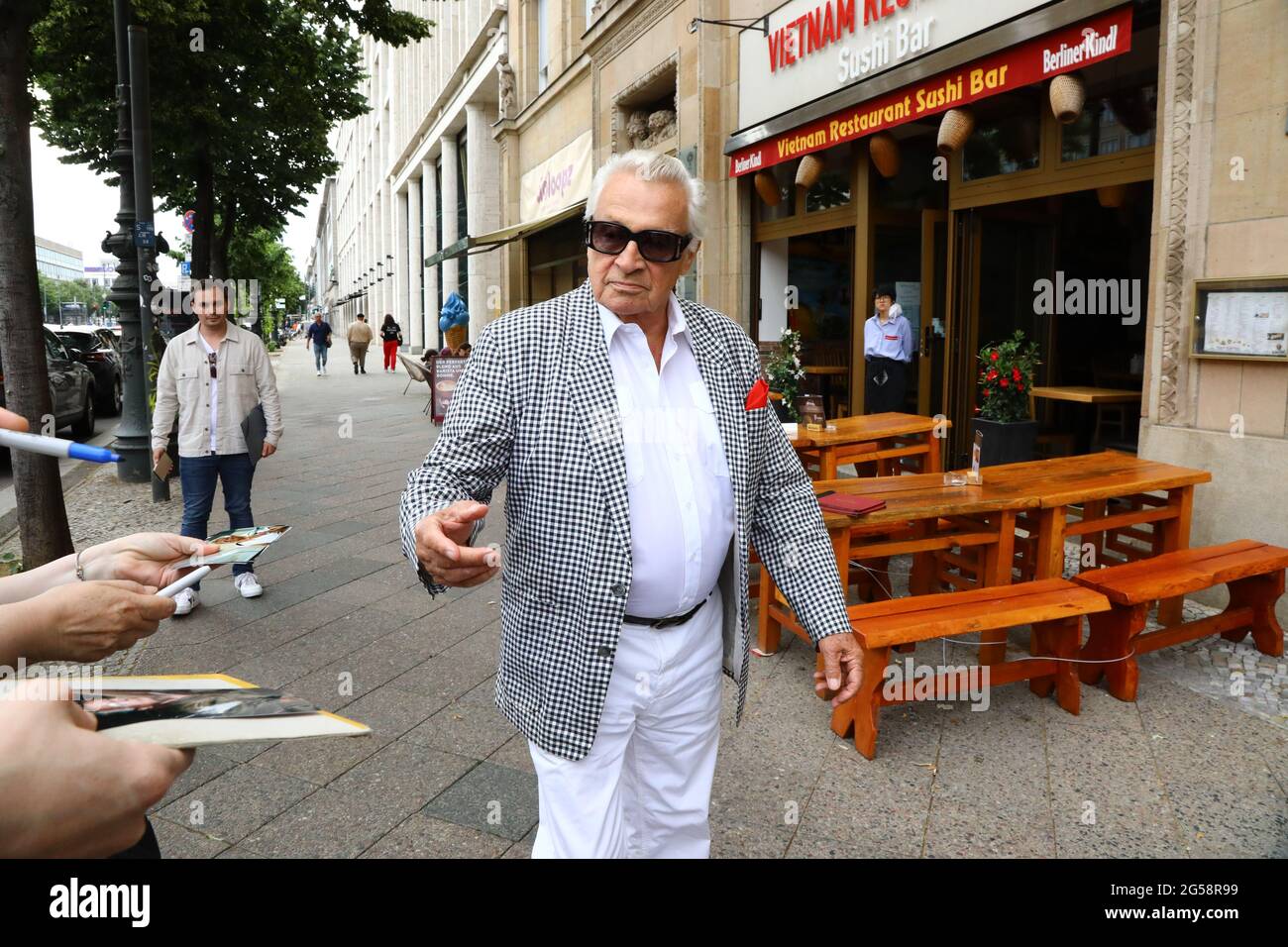 Rainer Brandt beim Pre-Opening vom Bud Spencer-Museum im Palazzo Italia ...