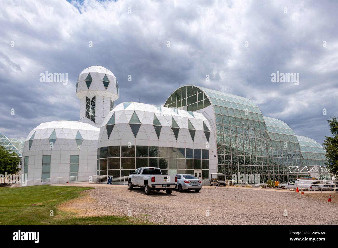 Biosphere 2 - Crew Habitat Stock Photo - Alamy