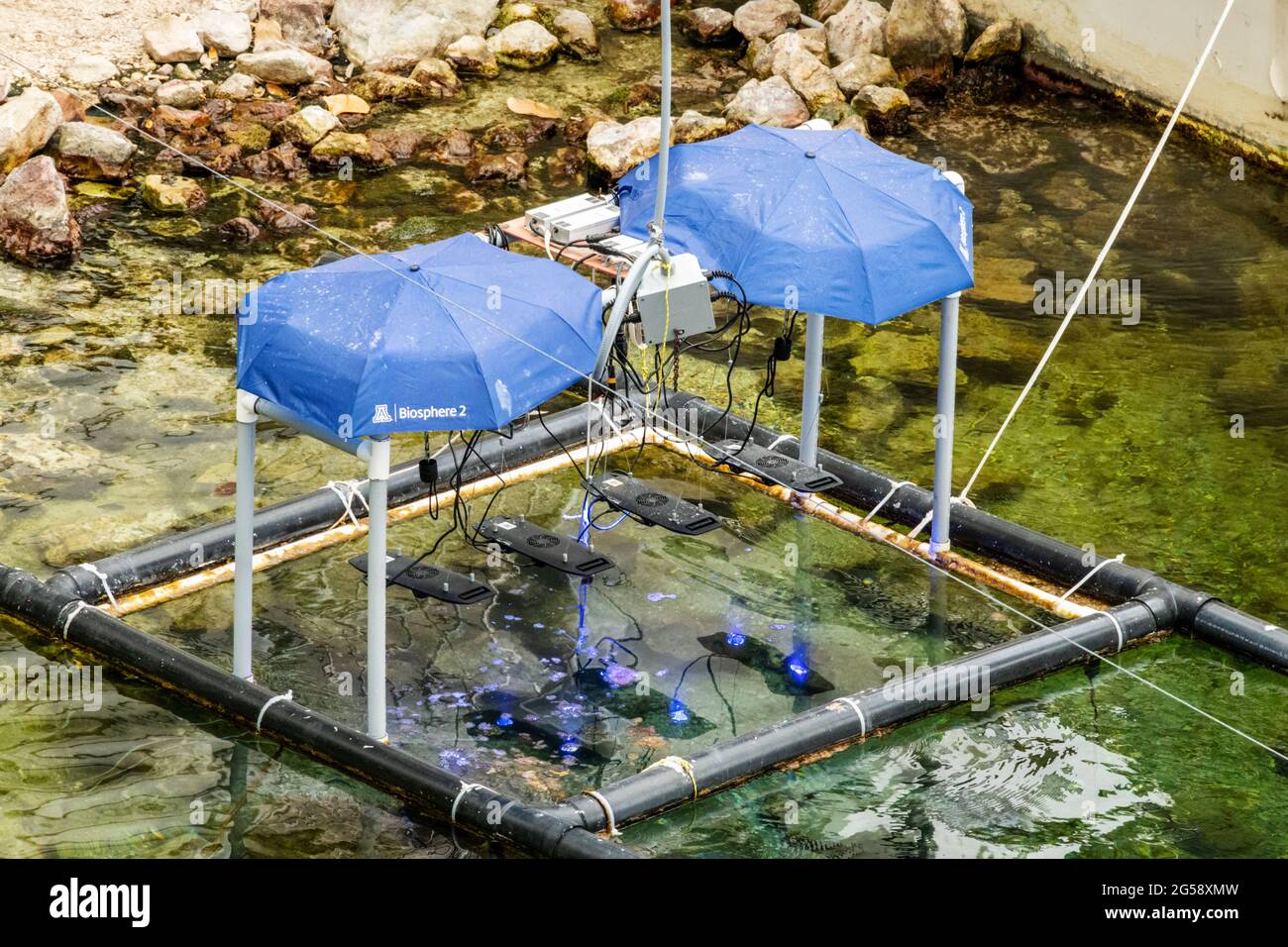 Biosphere 2 - Ocean Experiment Stock Photo - Alamy