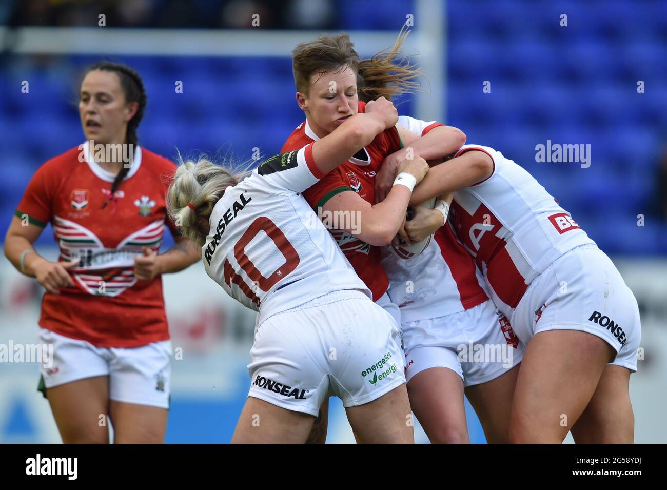 Wales v england rugby tackle hi-res stock photography and images - Alamy