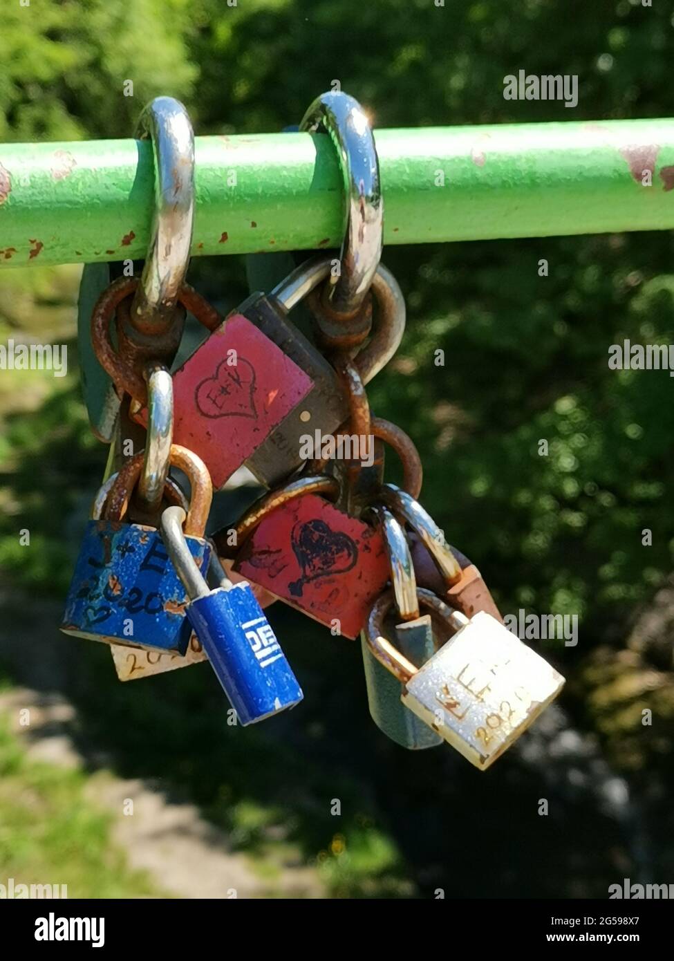 Iron box lock hi-res stock photography and images - Alamy