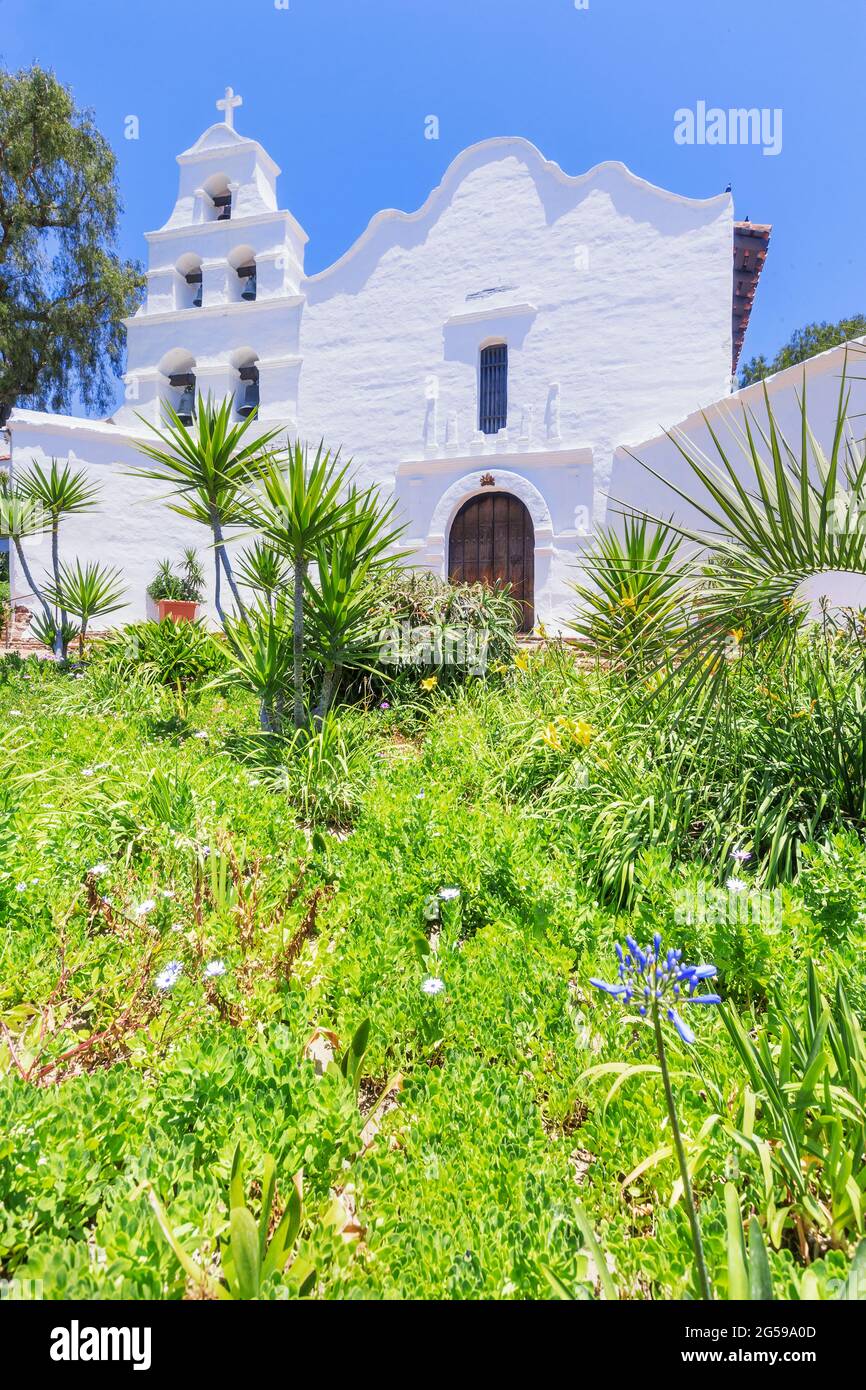 Mission Basilica San Diego De Alcala, San Diego, California, United ...