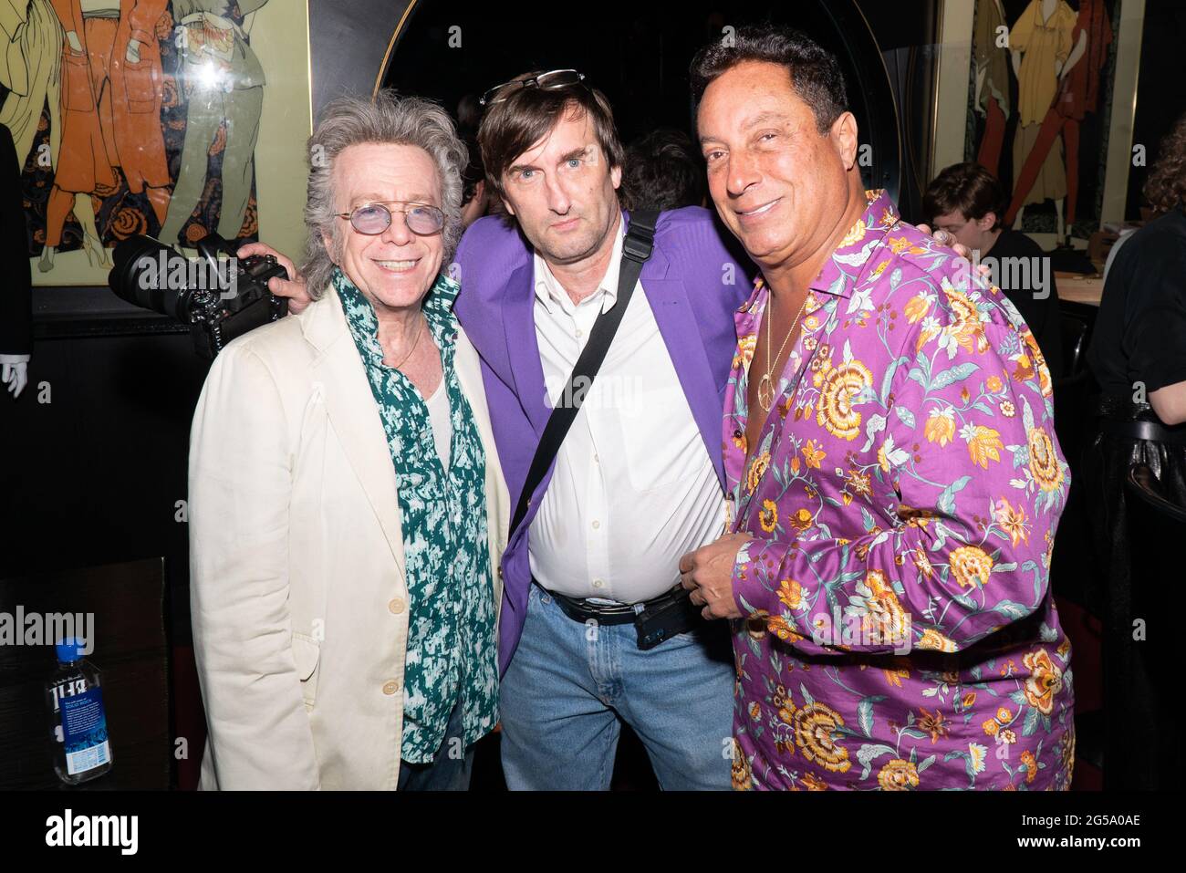 Jeffrey Gurian, Jeff Smith and Ivan Wilzig attend the Birthday ...