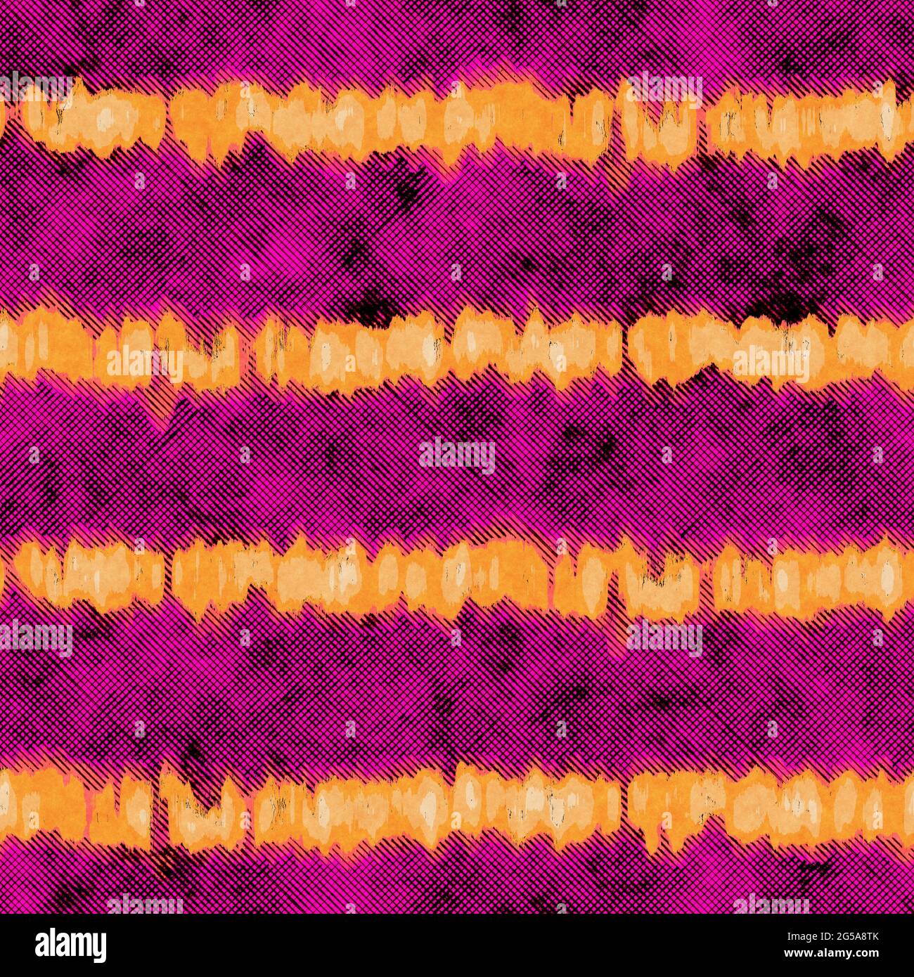 Seamless bright vivid pink and yellow pattern swatch for print Stock ...