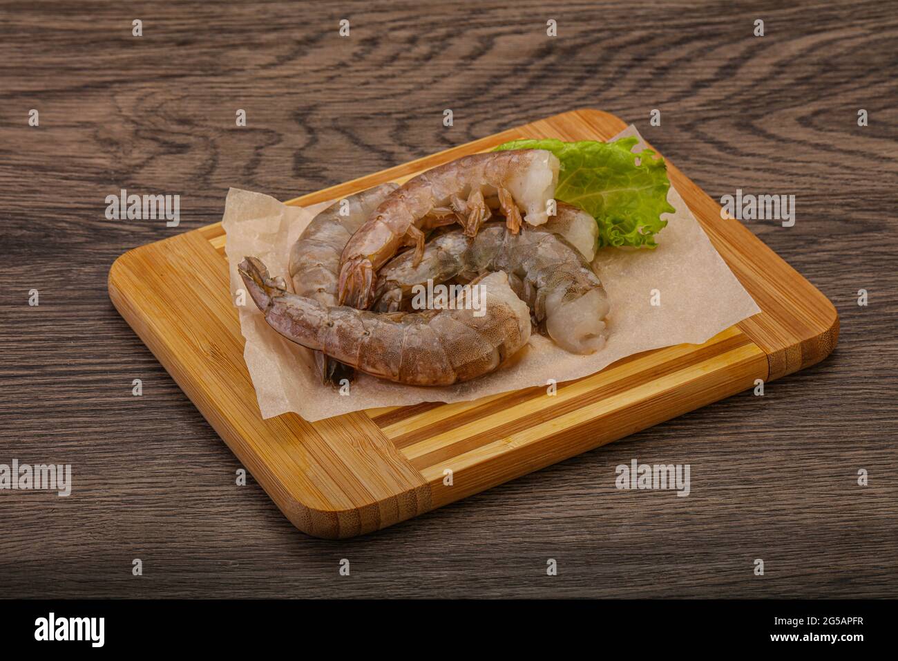 Raw tiger prawn heap for cooking Stock Photo - Alamy