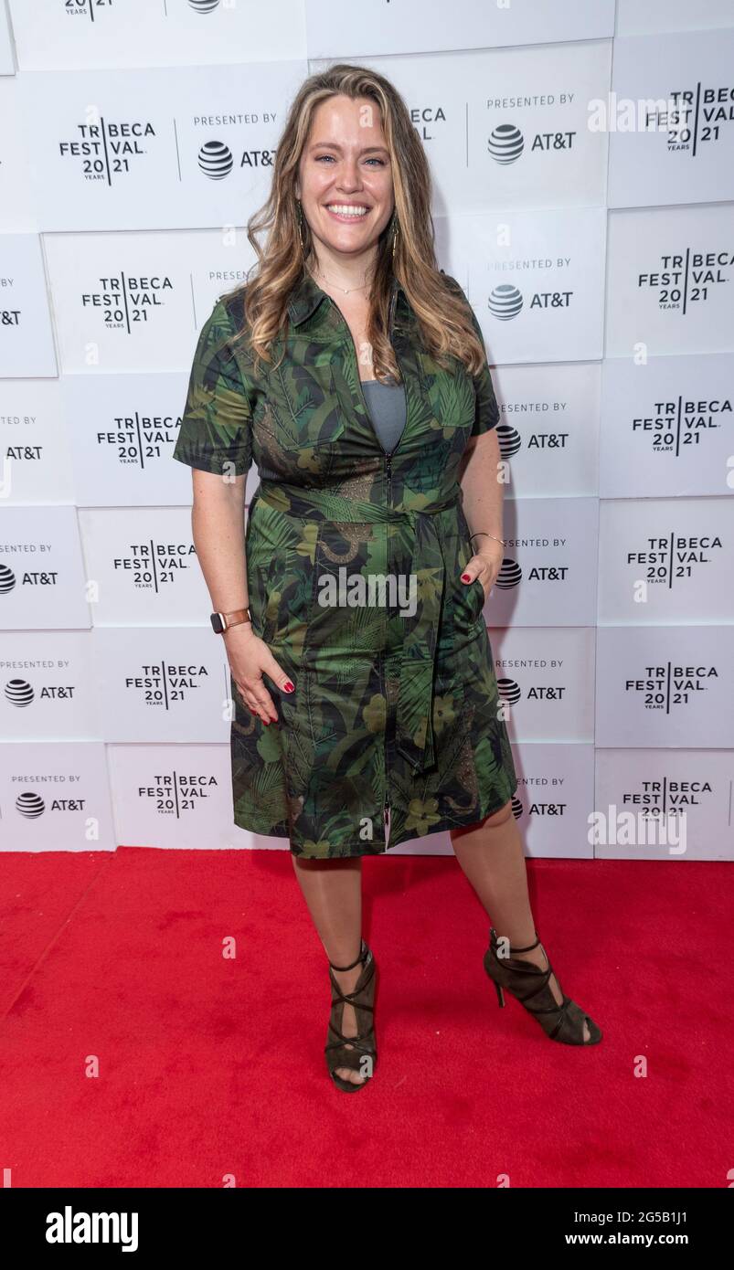 New York, NY - June 20, 2021: Director Alexandra Dean attend screening ...