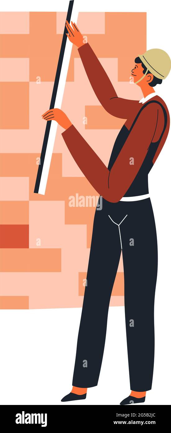 Wallpapering brush Stock Vector Images - Alamy