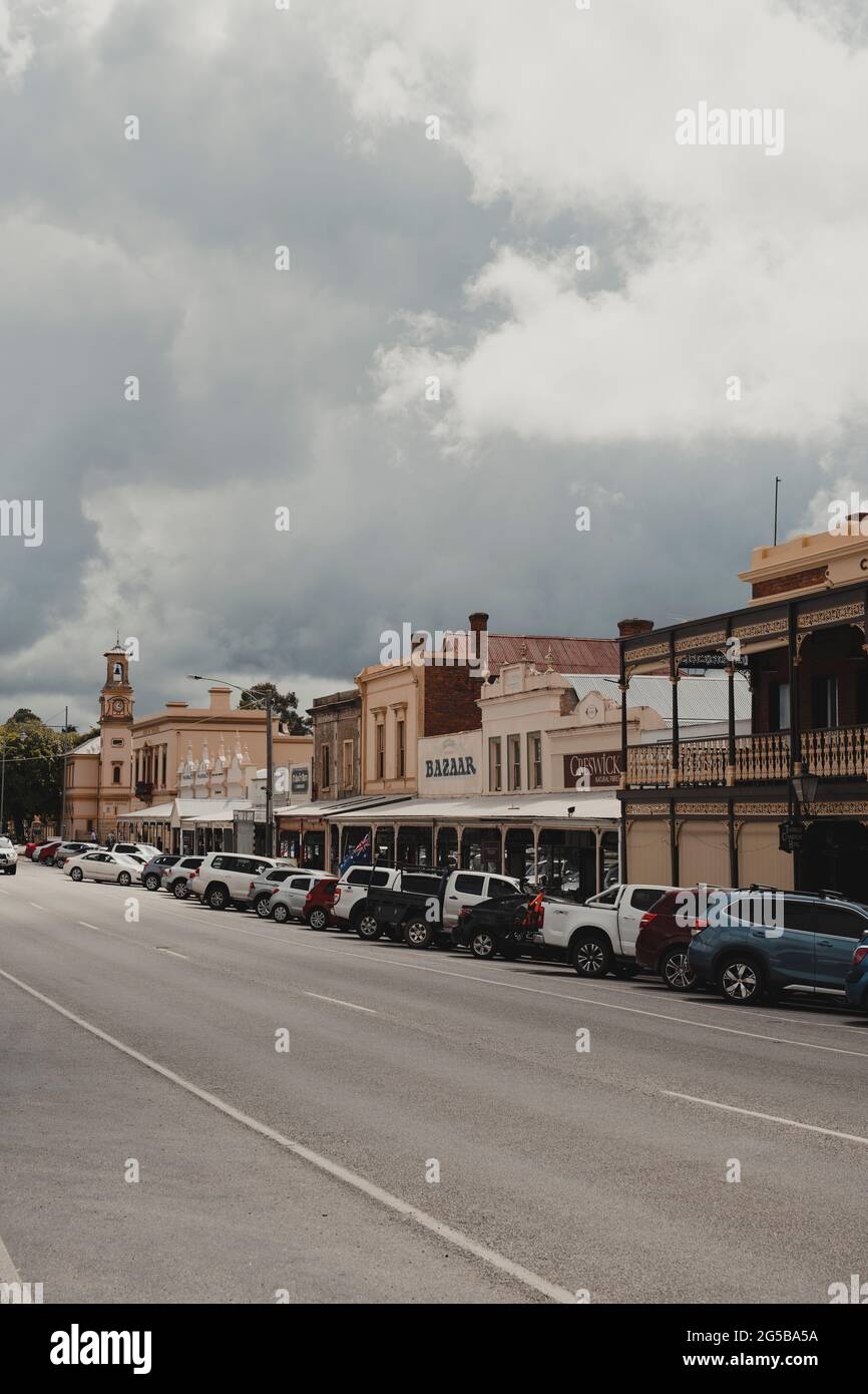 Beechworth, Victoria - December 22nd, 2020: The historic, gold rush ...