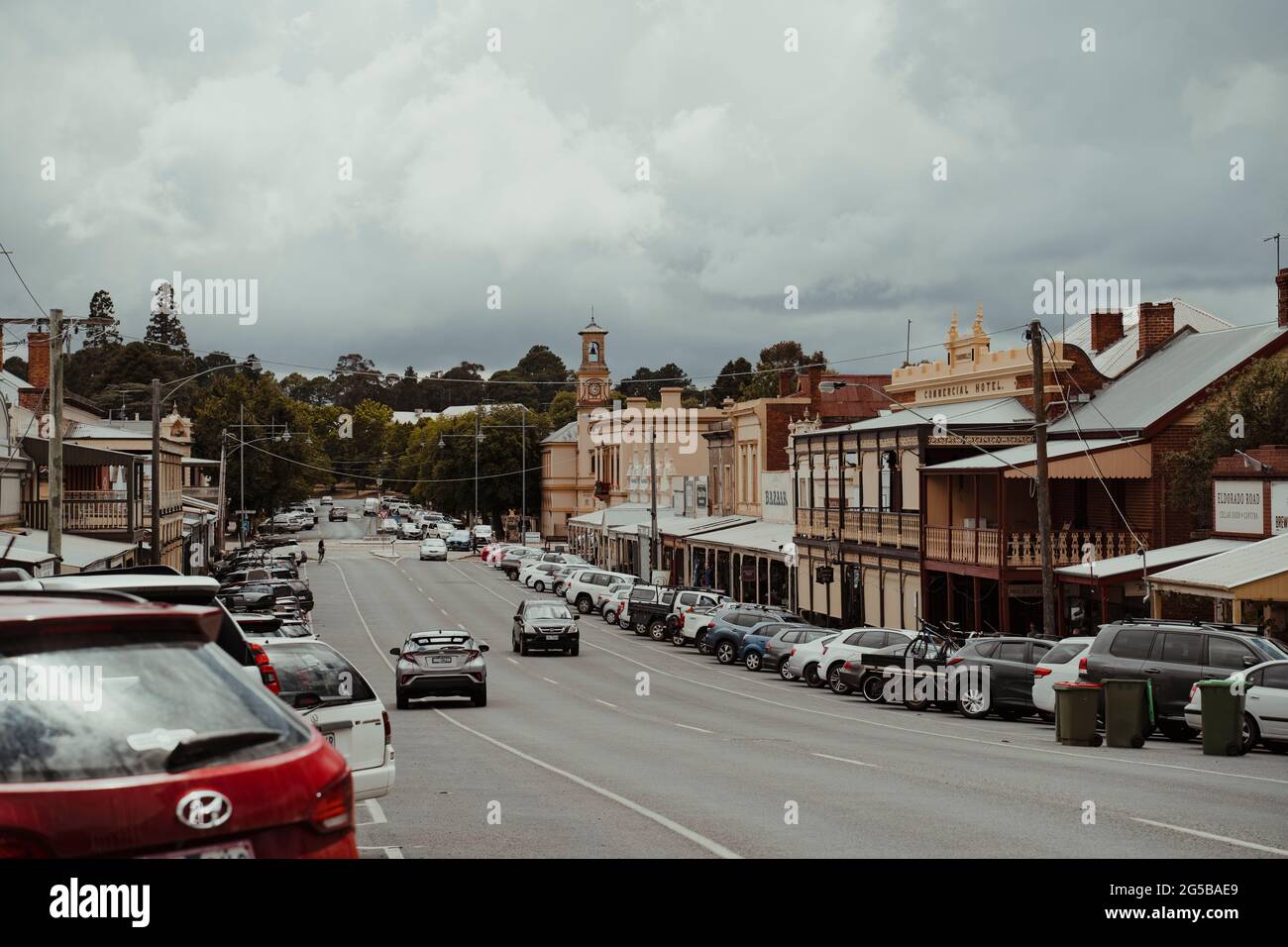 Beechworth, Victoria - December 22nd, 2020: The historic, gold rush ...