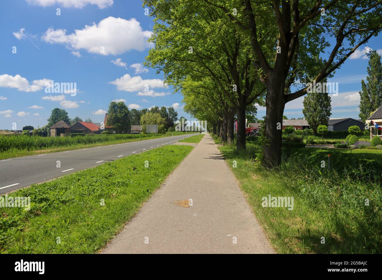 The lowest polder in the Netherlands Zuidplaspolder between Gouda and ...