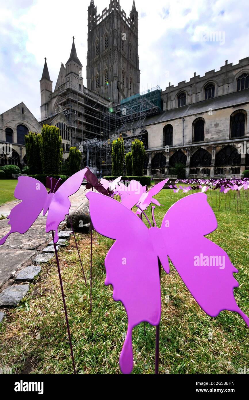 Butterfly art installation hi-res stock photography and images - Alamy