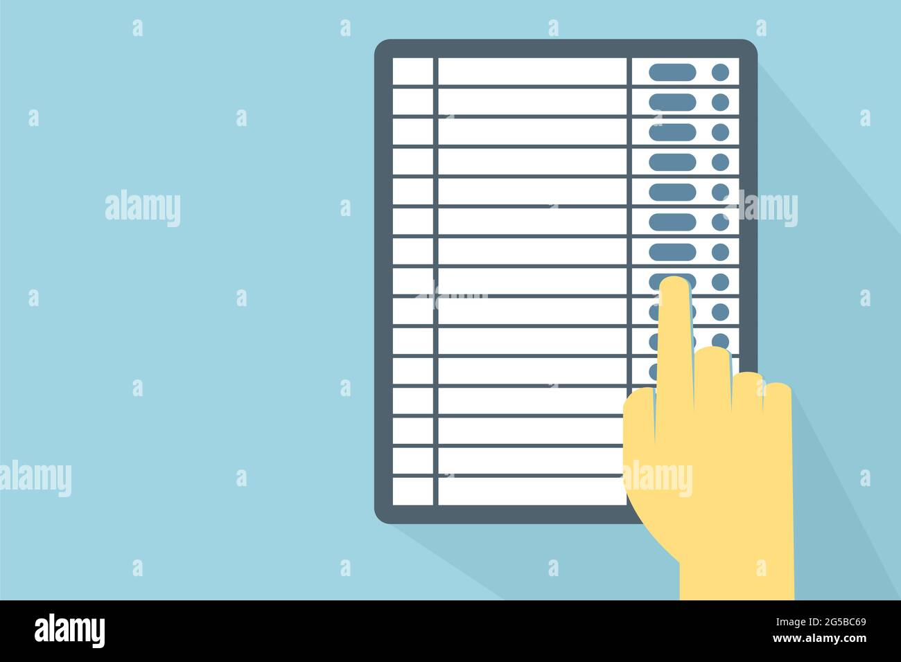 Electronic voting machine india Stock Vector Images - Alamy