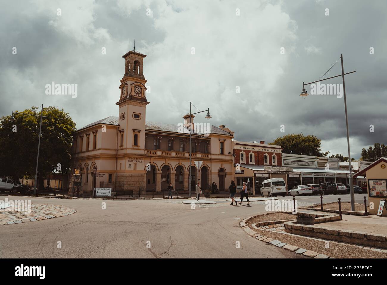 Beechworth, Victoria - December 22nd, 2020: The old Post Office ...