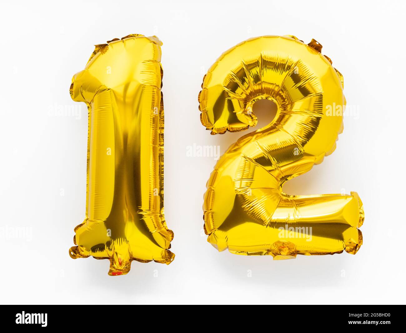 Balloons With Number 12