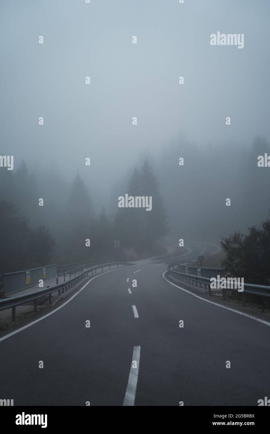 Smooth road passing through hi-res stock photography and images - Alamy