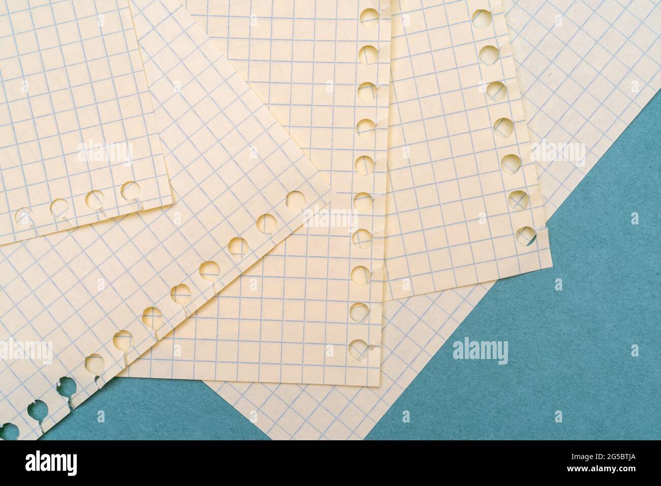 Notebook page ripped out hi-res stock photography and images - Alamy