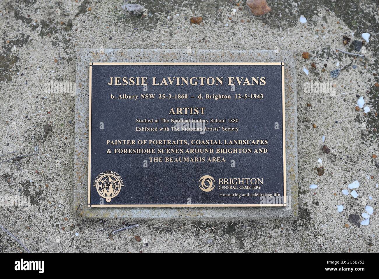 Brighton general cemetery hi-res stock photography and images - Alamy