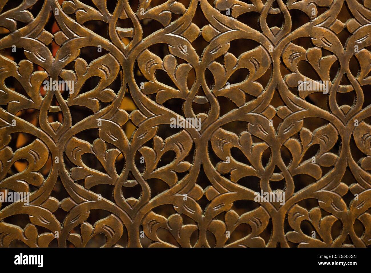 Ottoman-style art patterns applied to metals Stock Photo - Alamy