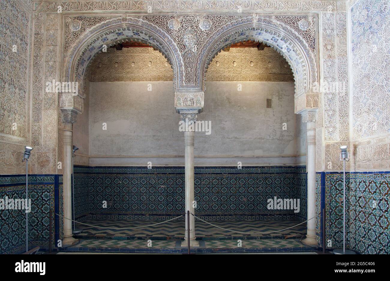 La sala de abencerrajes de la alhambra hi-res stock photography and ...