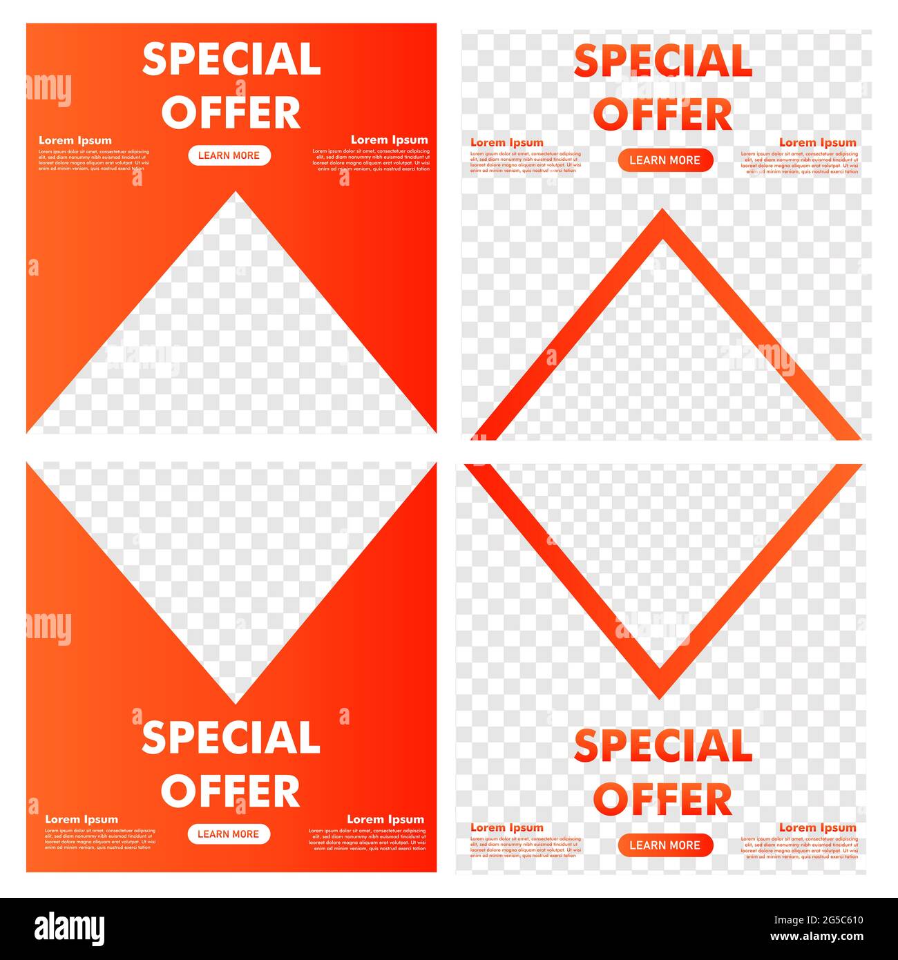 social media post design. promotion banner. ready use vector design ...