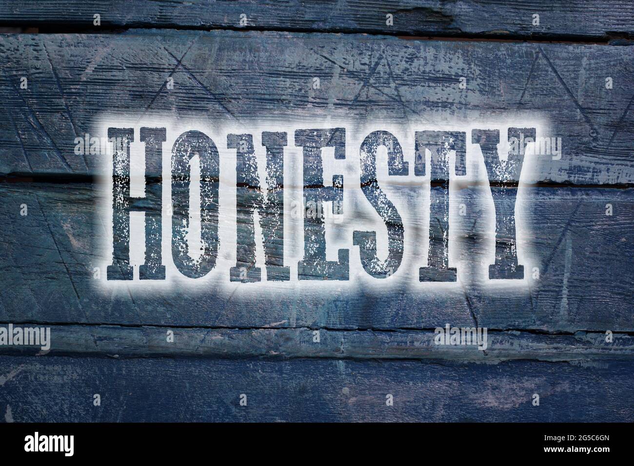 Honesty Concept text on background Stock Photo - Alamy