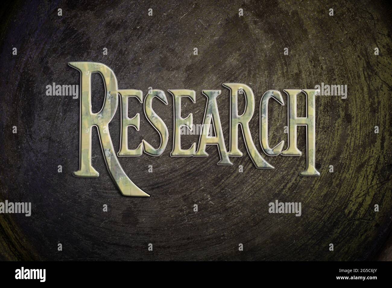 Research Concept text on background Stock Photo - Alamy