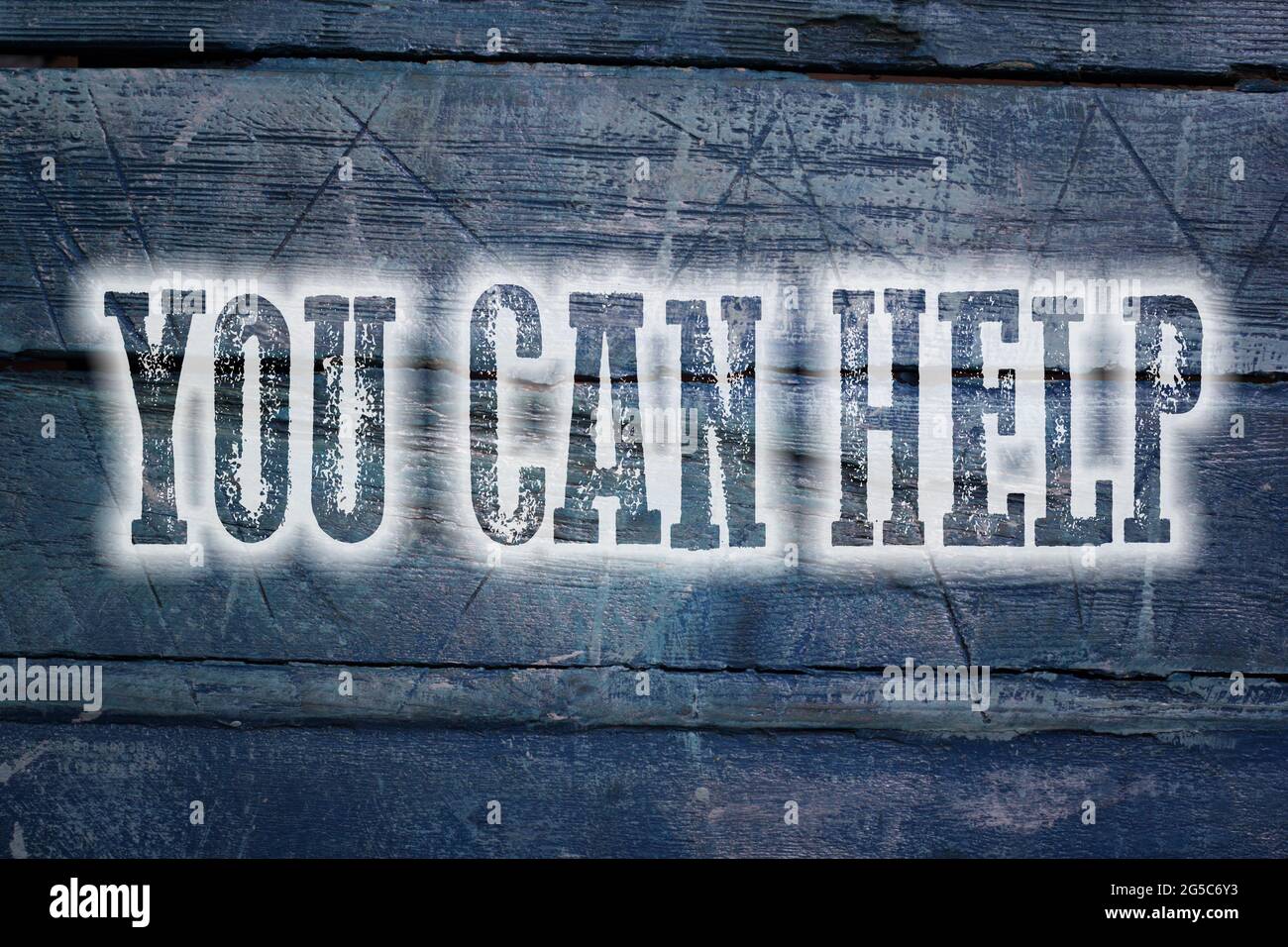 You Can Help Concept text on background Stock Photo - Alamy