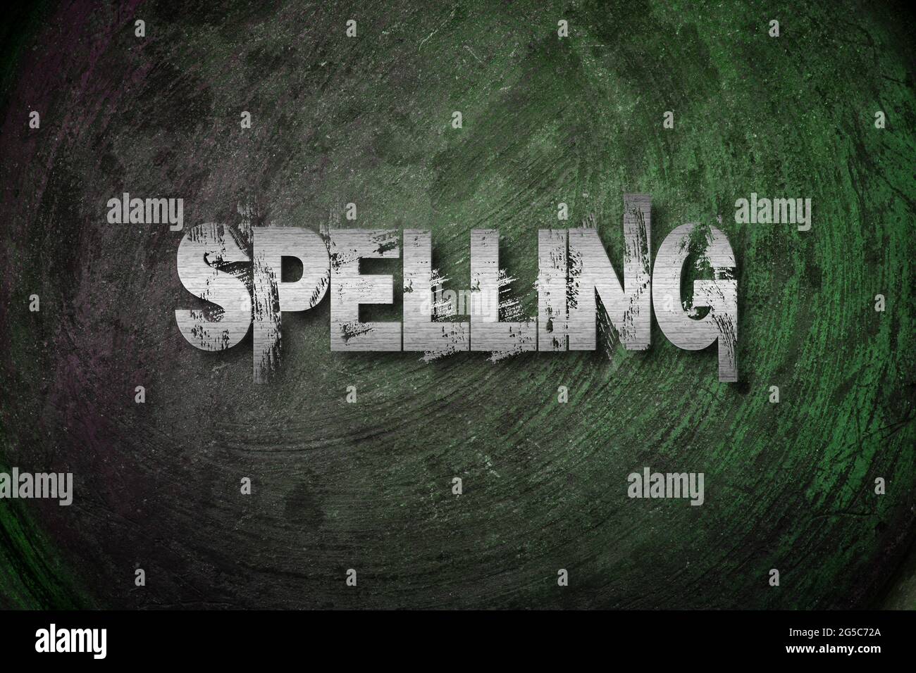 Spelling Concept text on background Stock Photo - Alamy