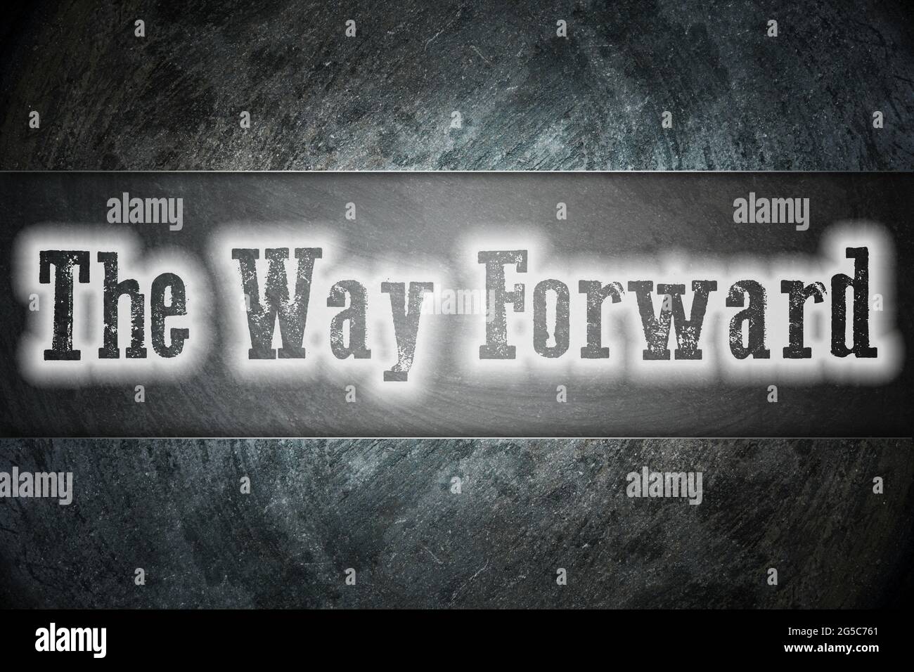 The Way Forward Concept text on background Stock Photo - Alamy