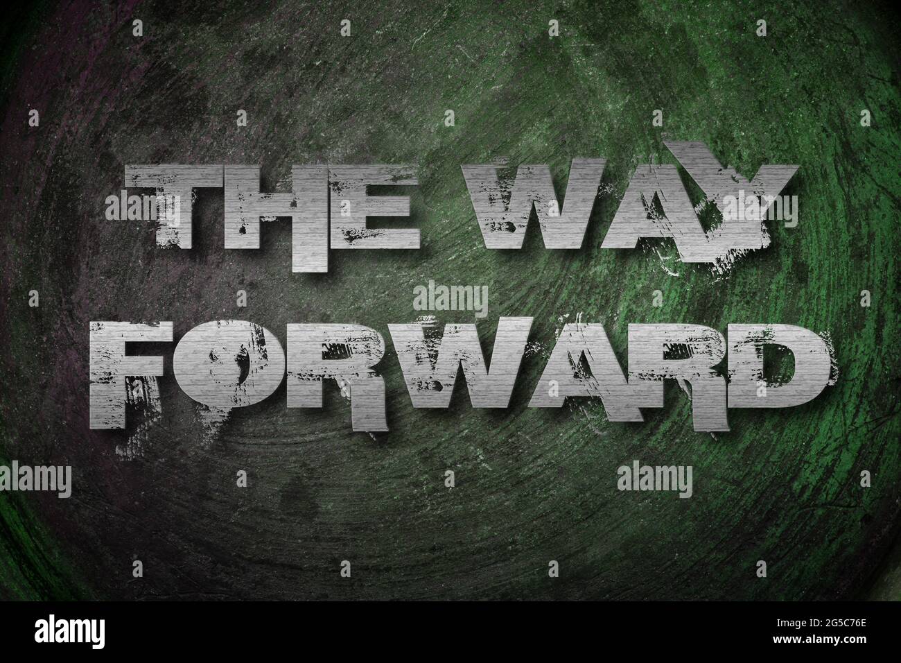 The Way Forward Concept text on background Stock Photo - Alamy