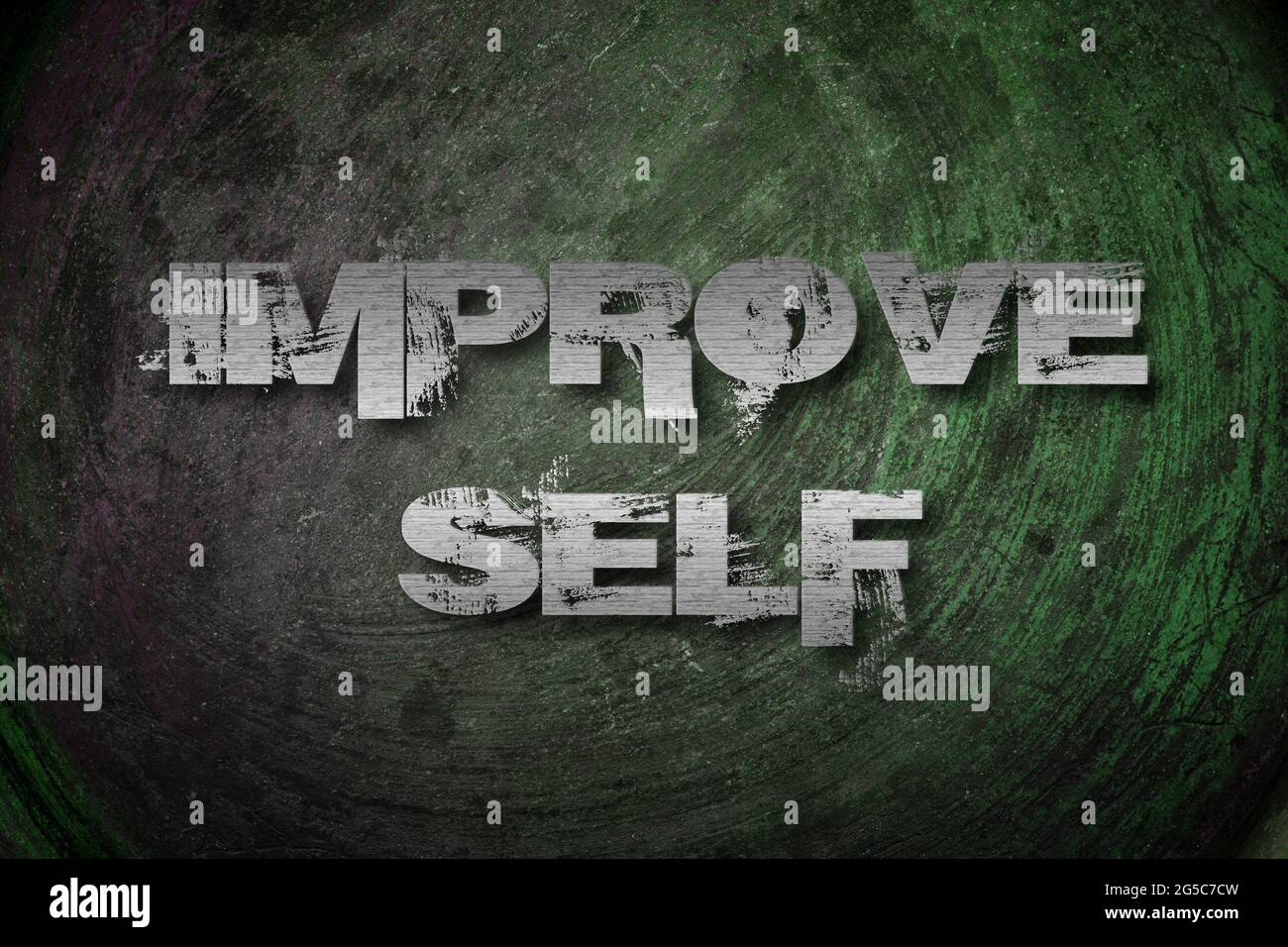 Improve Self Concept text on background Stock Photo - Alamy