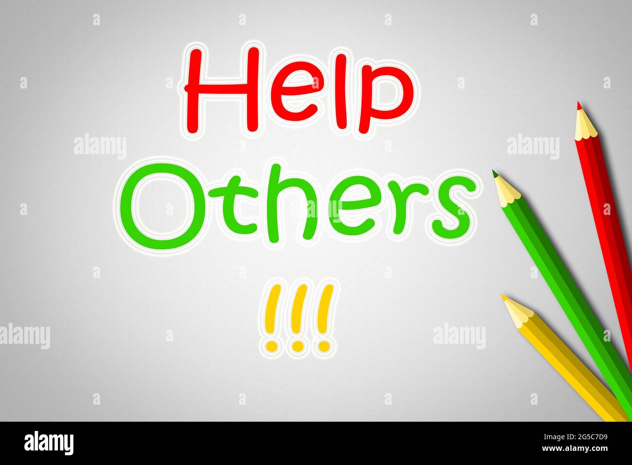 Help Others Concept text on background Stock Photo - Alamy
