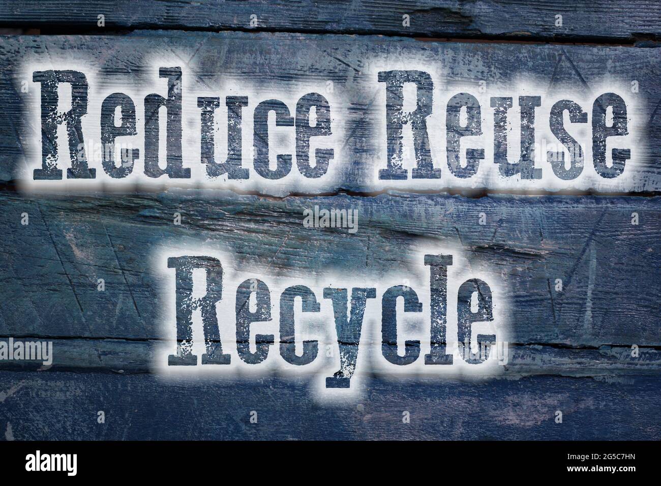Reduce Reuse Recycle Concept text on background Stock Photo - Alamy