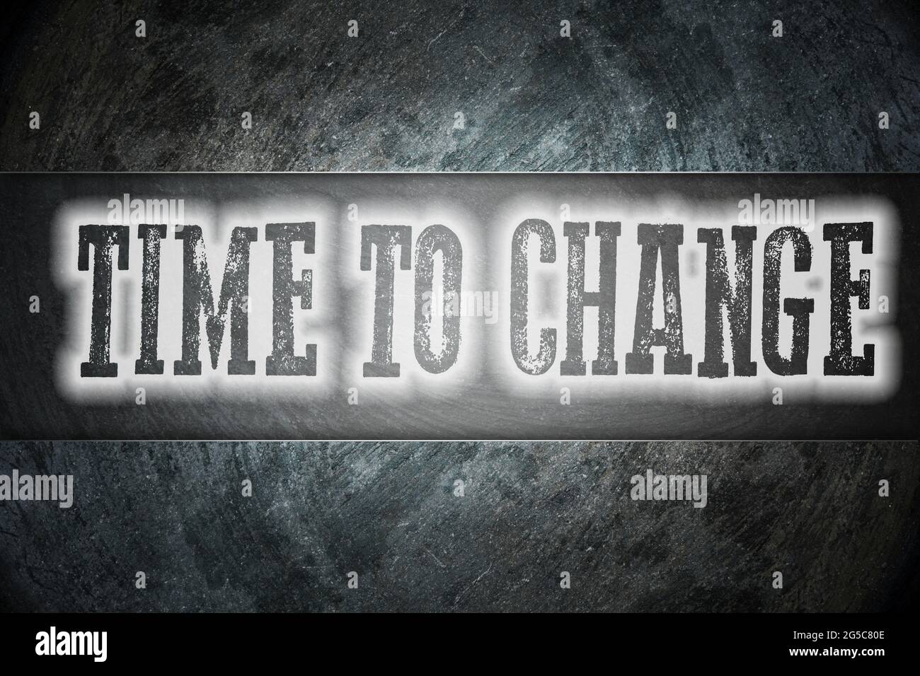 Time To Change Concept Stock Photo - Alamy
