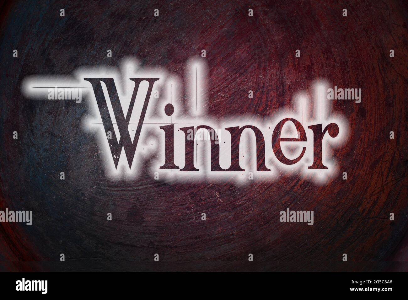 And the winner is text hi-res stock photography and images - Alamy