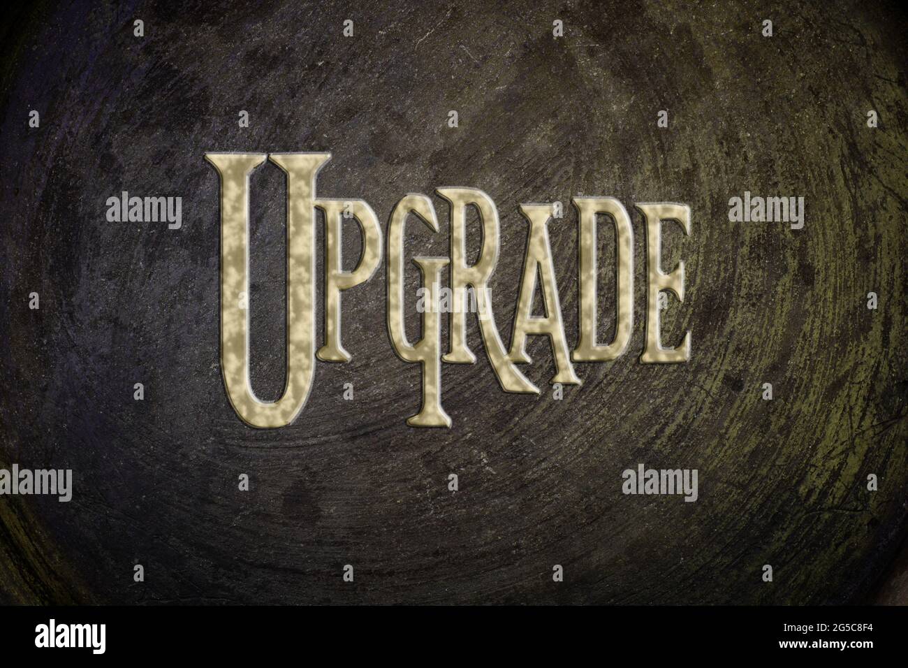 Upgrade Concept text on background Stock Photo - Alamy