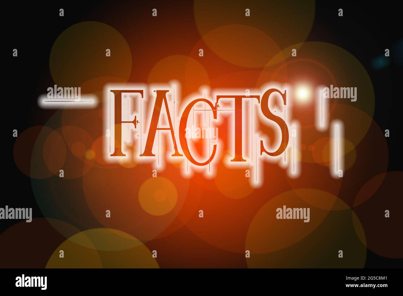Facts Concept text on background sign idea Stock Photo - Alamy