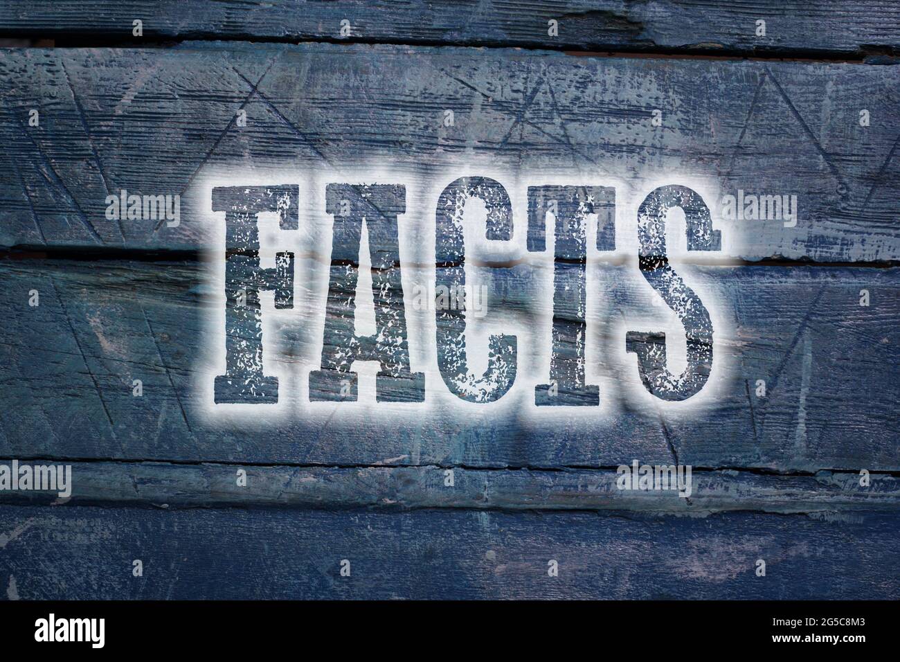Facts Concept text on background sign idea Stock Photo - Alamy