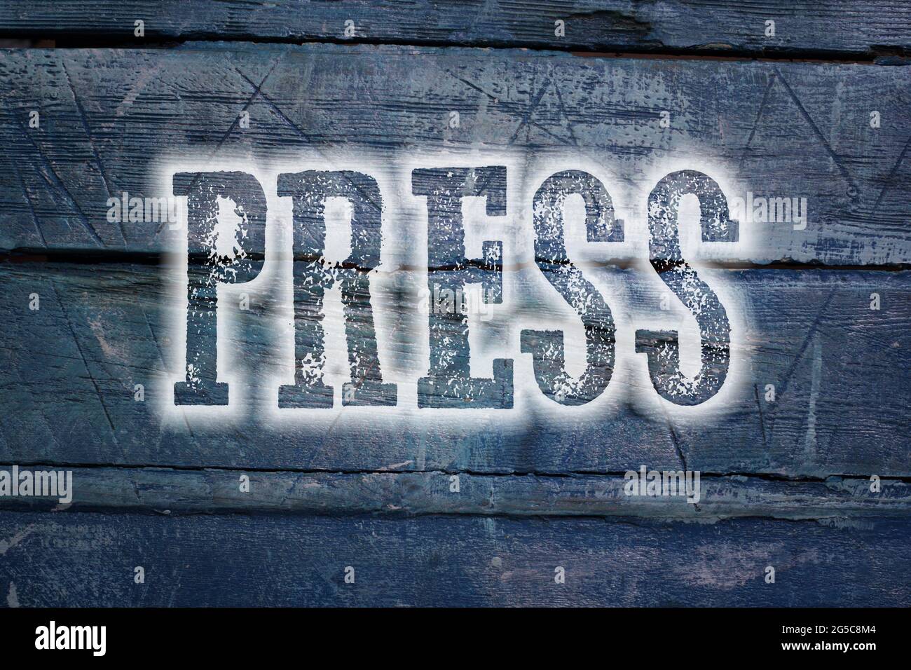Press Release text on background Concept idea Stock Photo - Alamy