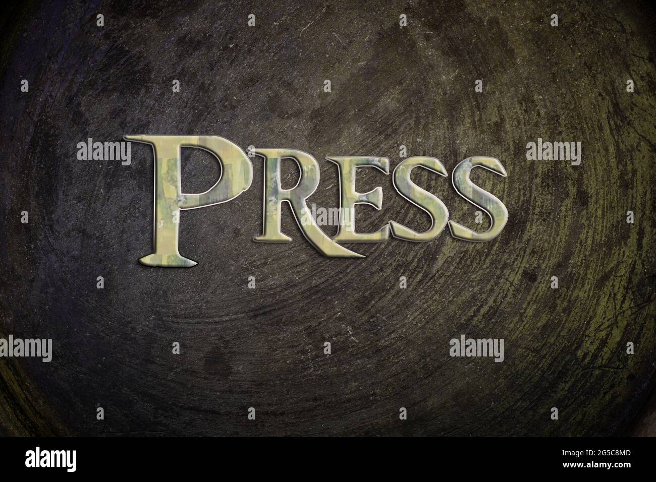 Press Release text on background Concept idea Stock Photo - Alamy