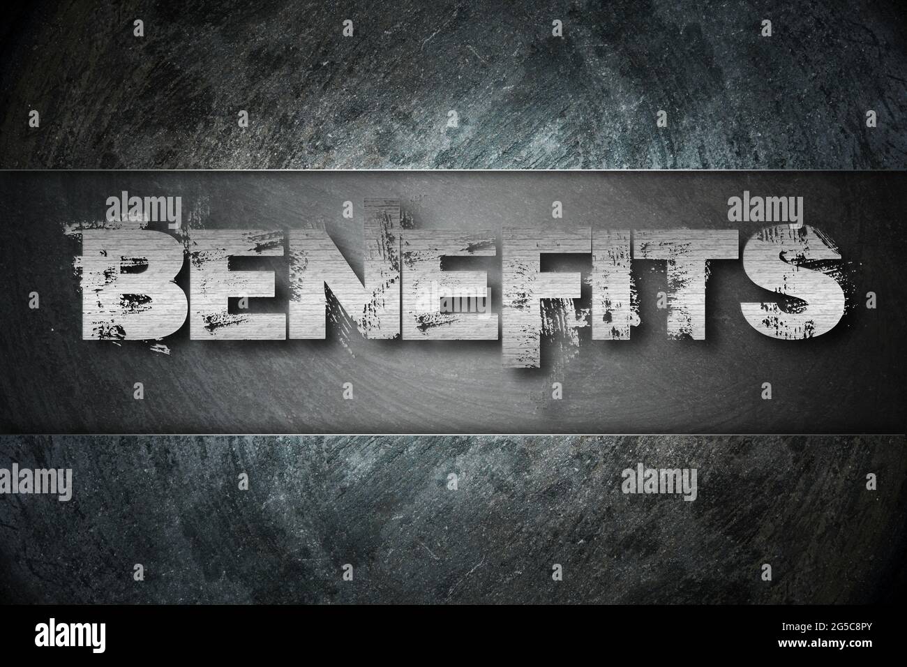 Benefits Concept text on background Stock Photo - Alamy