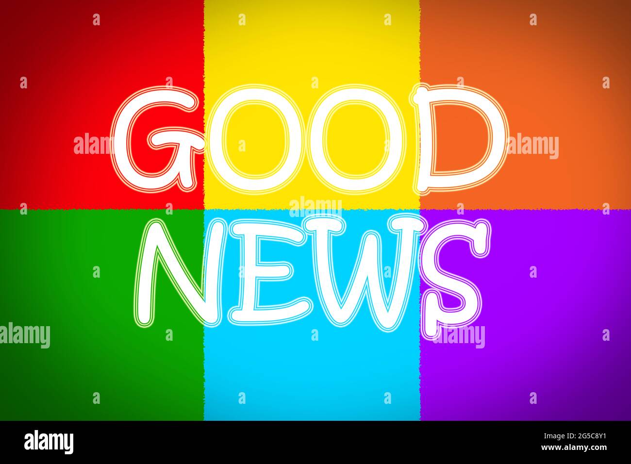 Good News Concept text on bckground Stock Photo - Alamy