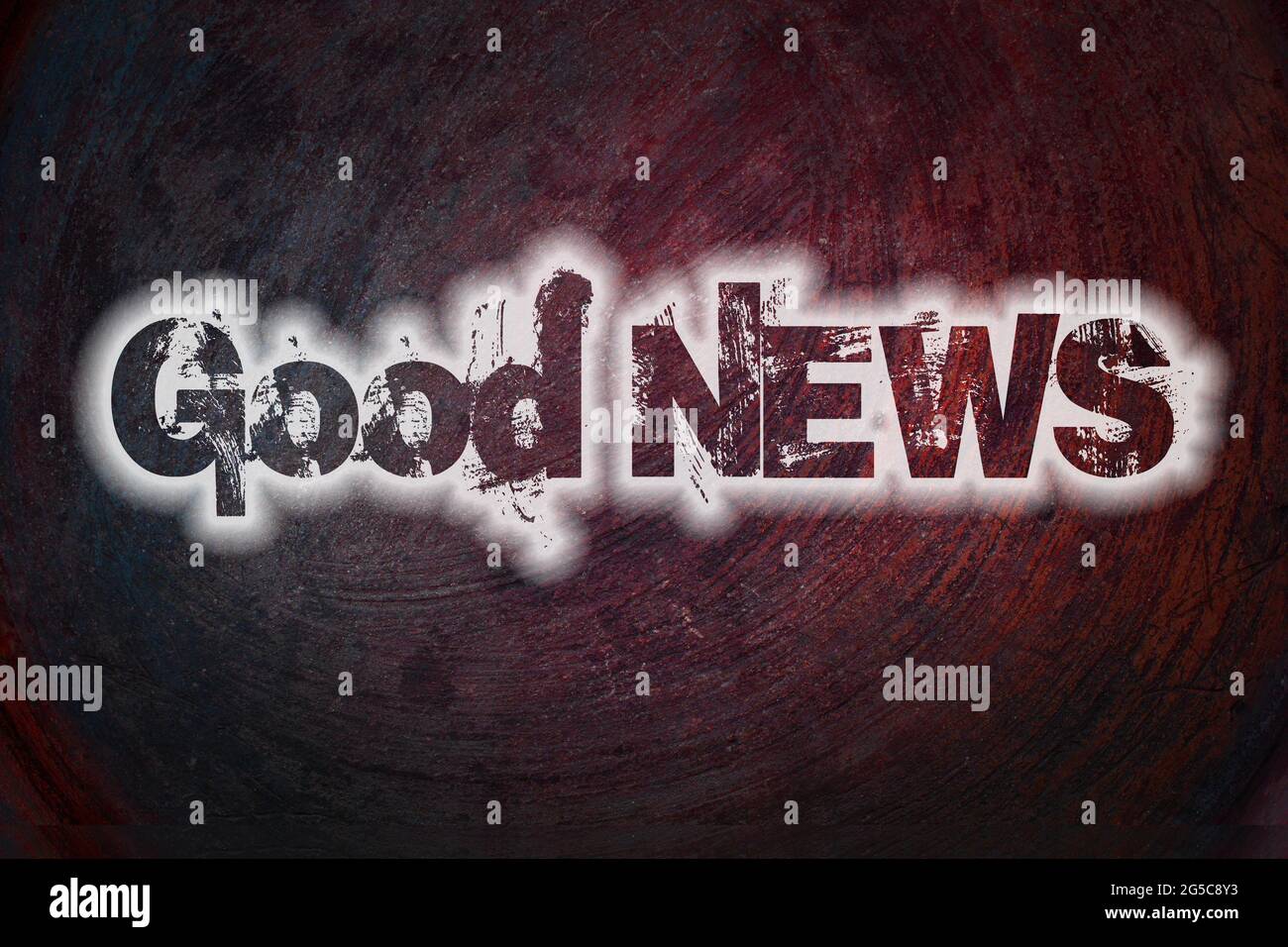 Good News Concept text on bckground Stock Photo - Alamy